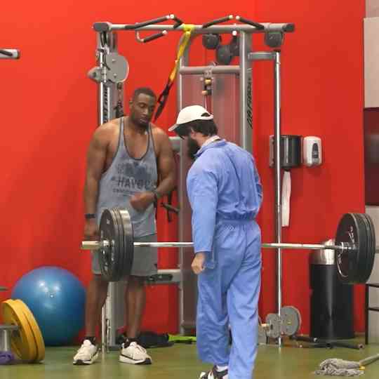 Cleaner Shocks Everyone In The Gym