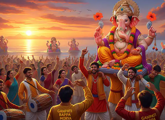 Ganesh Visarjan 2025: Immersion on auspicious time will give blessings ...