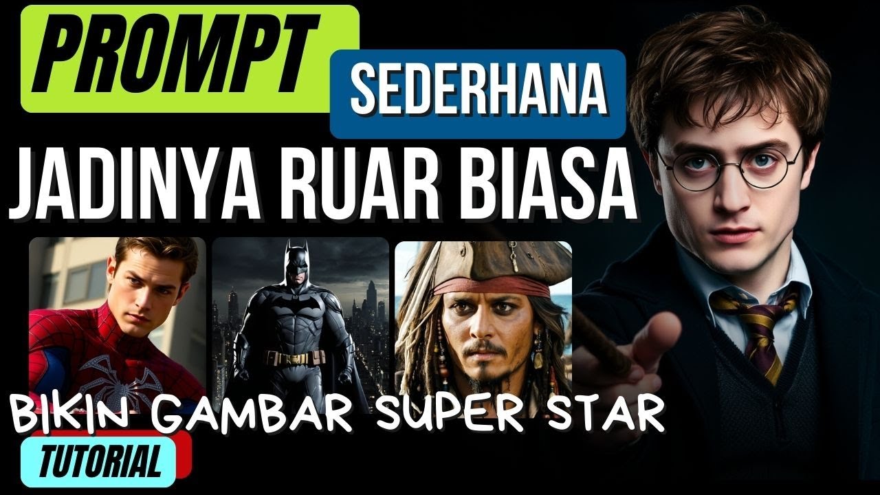 Cara Bikin Gambar Super Star Prompt Sederhana Piclumen