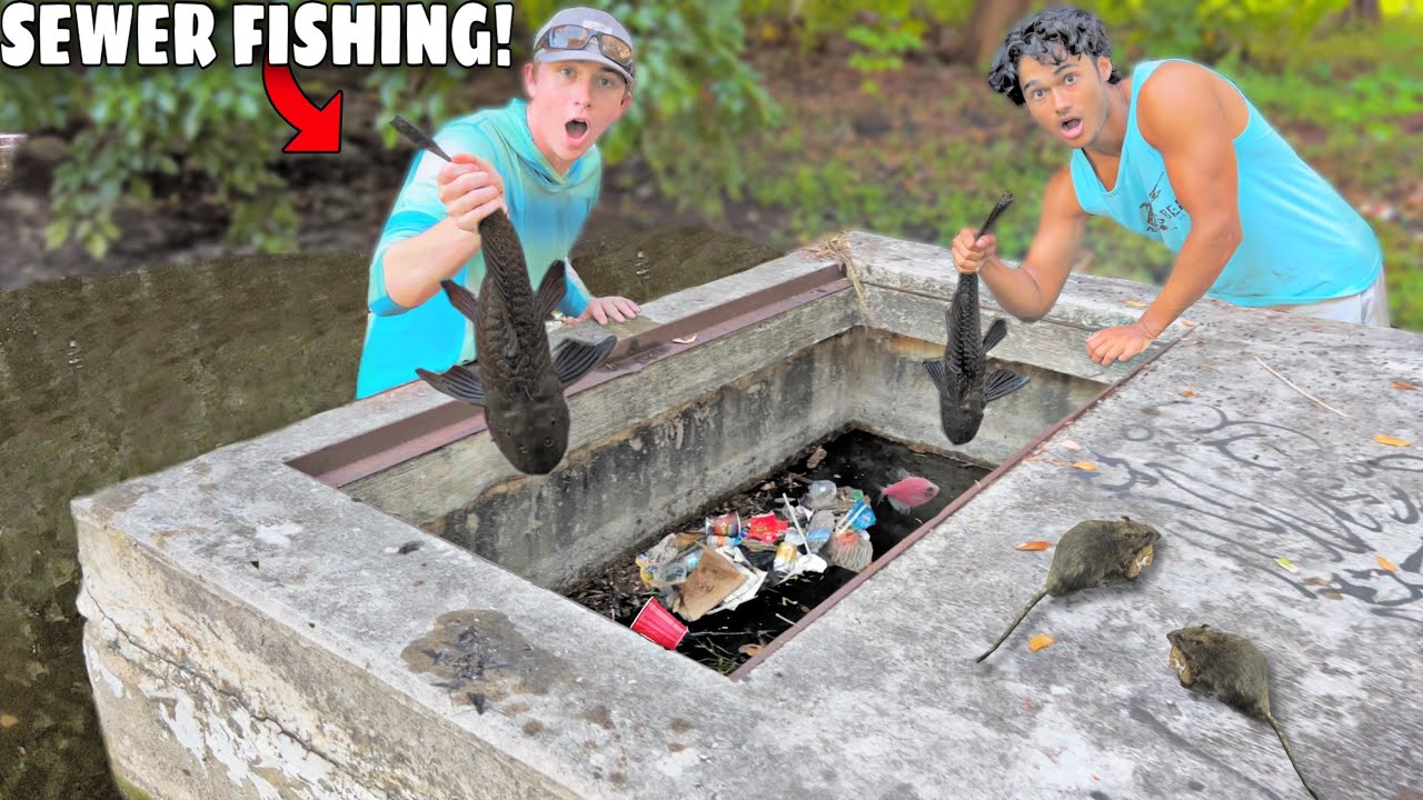 Saving Fish From Drying Sewer Ditches – You Won’t Believe What We Caught