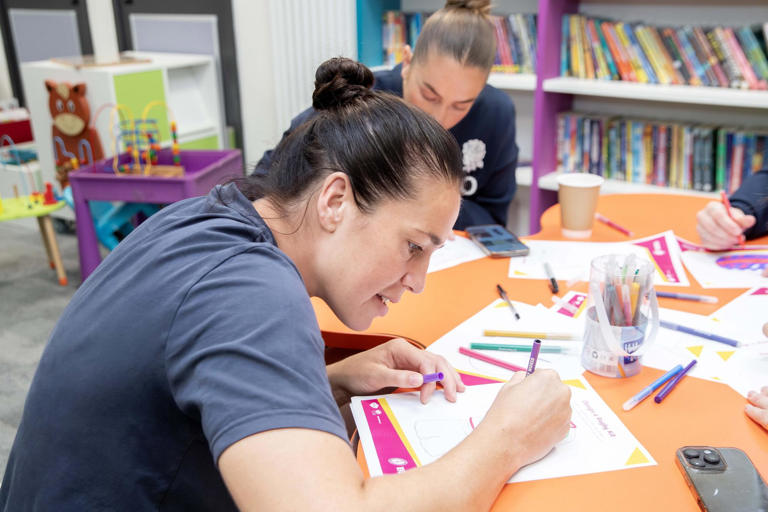 In pictures: Red Roses meet fans ahead of next Women's Rugby World Cup ...