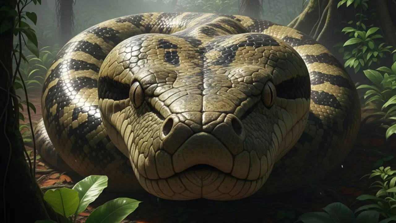 Meet the 45-foot gigantic snake Titanoboa that ruled the planet after ...