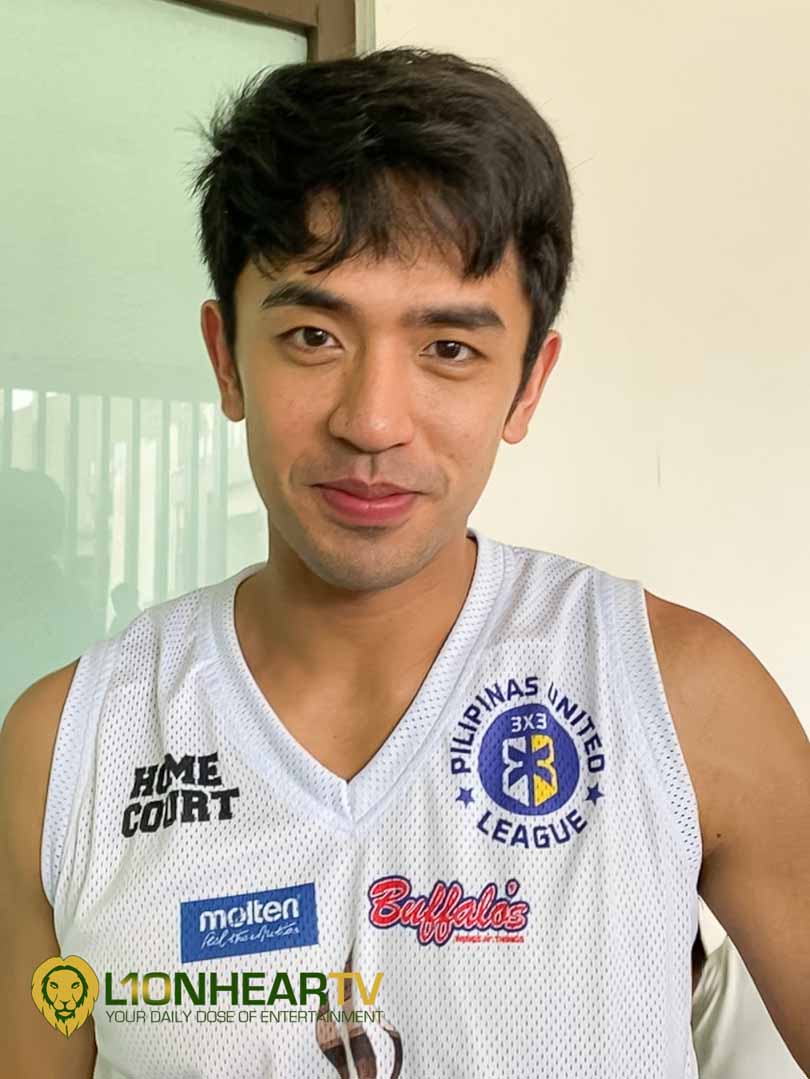 LOOK: David Licauco hopes for a Sparkle vs Star Magic basketball showdown