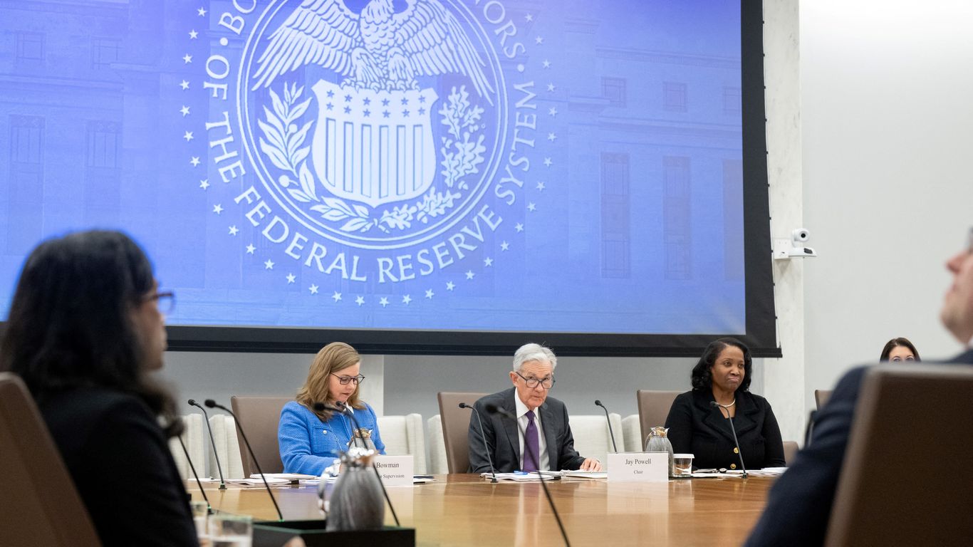 Scoop: Fed fight revives Senate showdown over Trump nominees