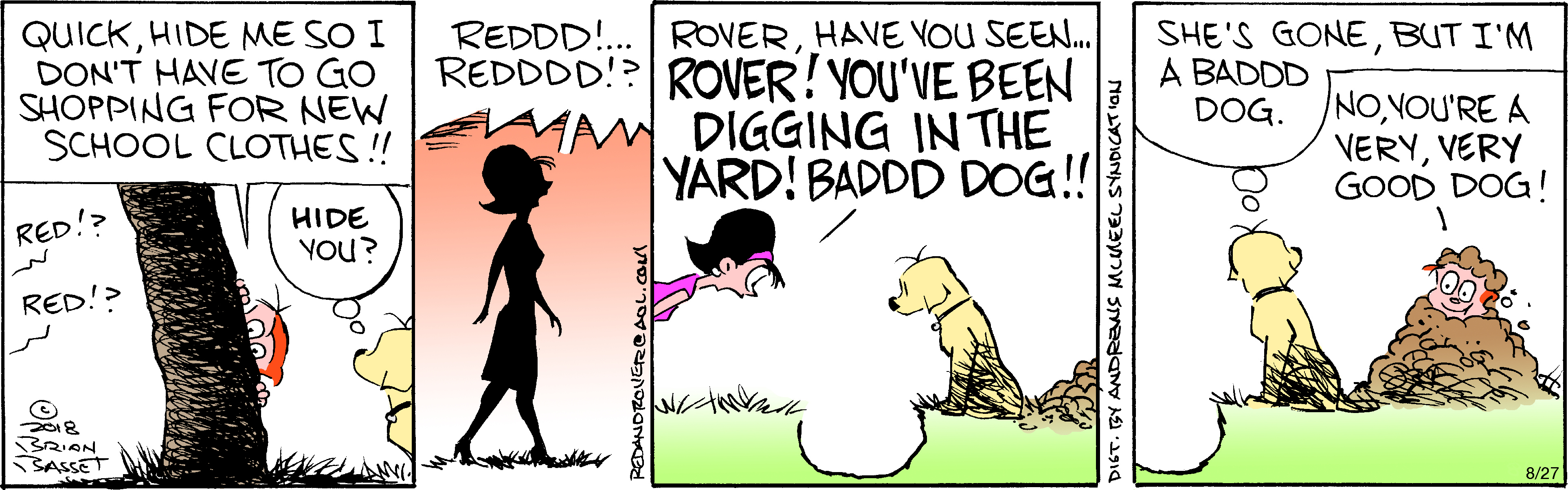 Red and Rover by Brian Basset