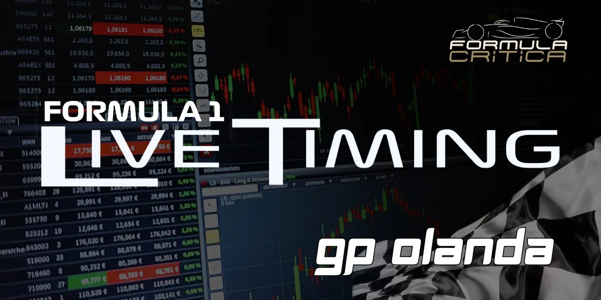 F1 Live Timing - Gp Olanda 2025