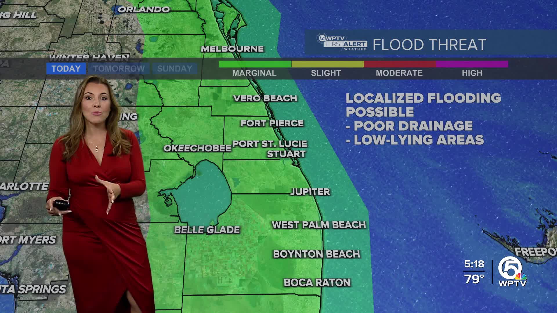 WPTV First Alert Weather forecast, morning of Aug. 29, 2025