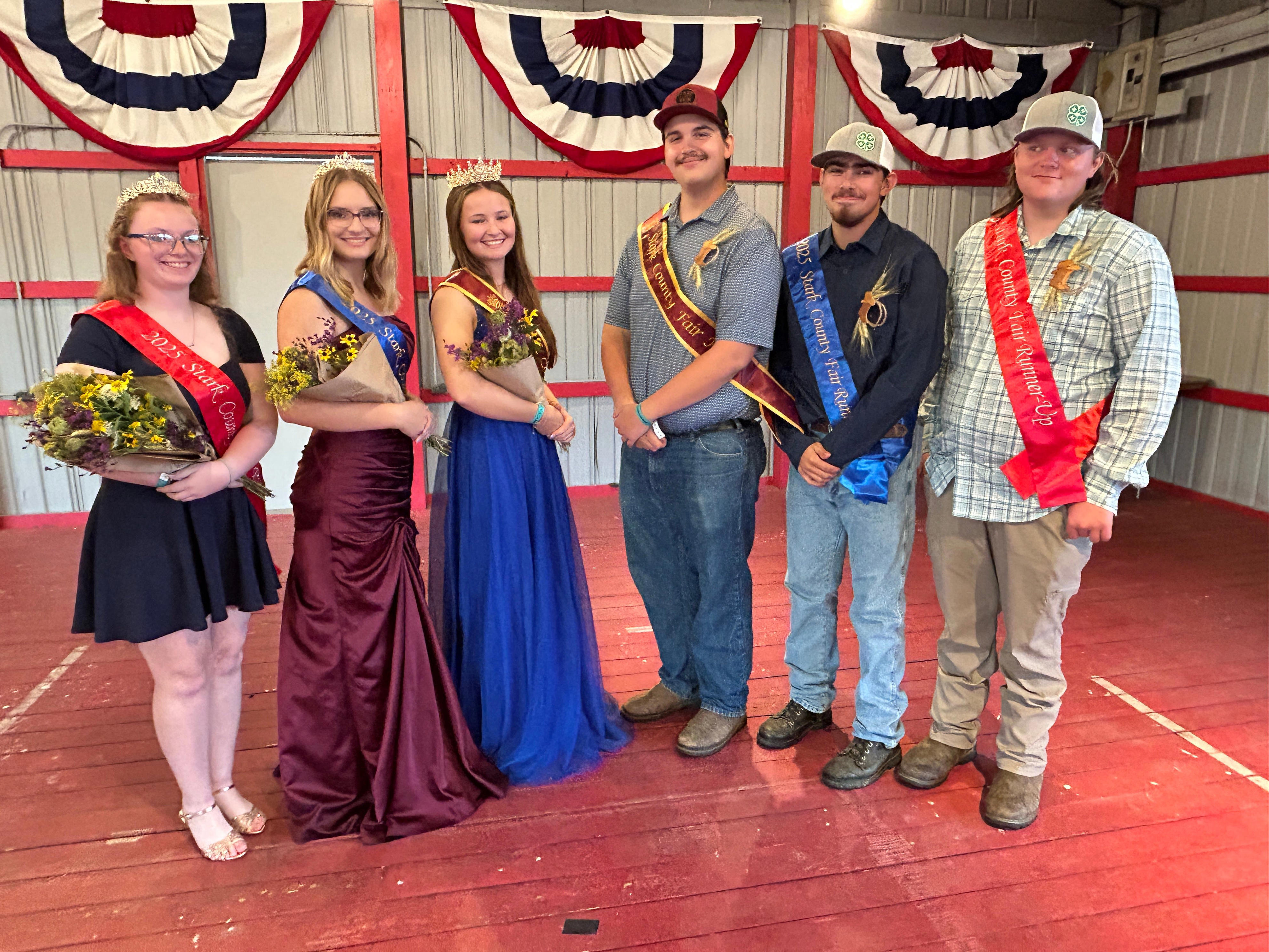 Kelli Brenner, Tanner Lebo lead royalty at Stark County Fair