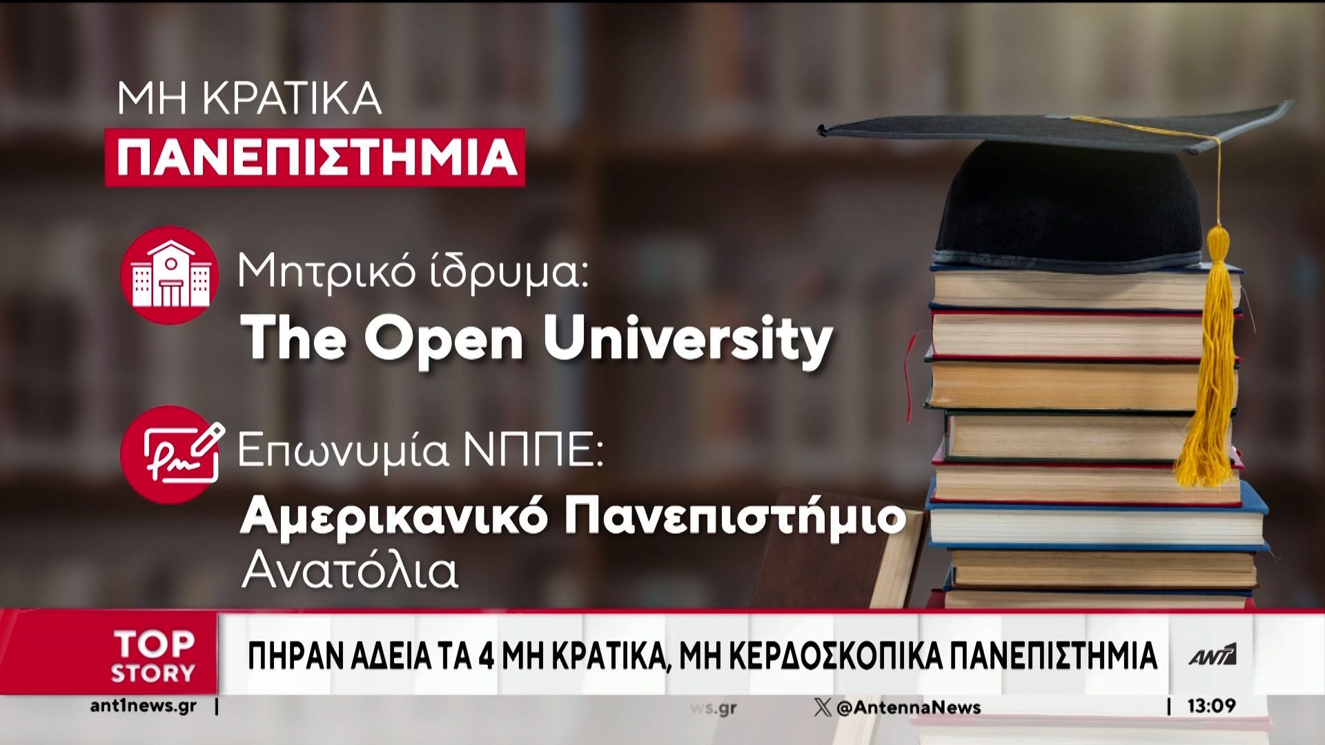 Αυτά είναι τα 4 μη κρατικά πανεπιστήμια που πήραν άδεια λειτουργίας