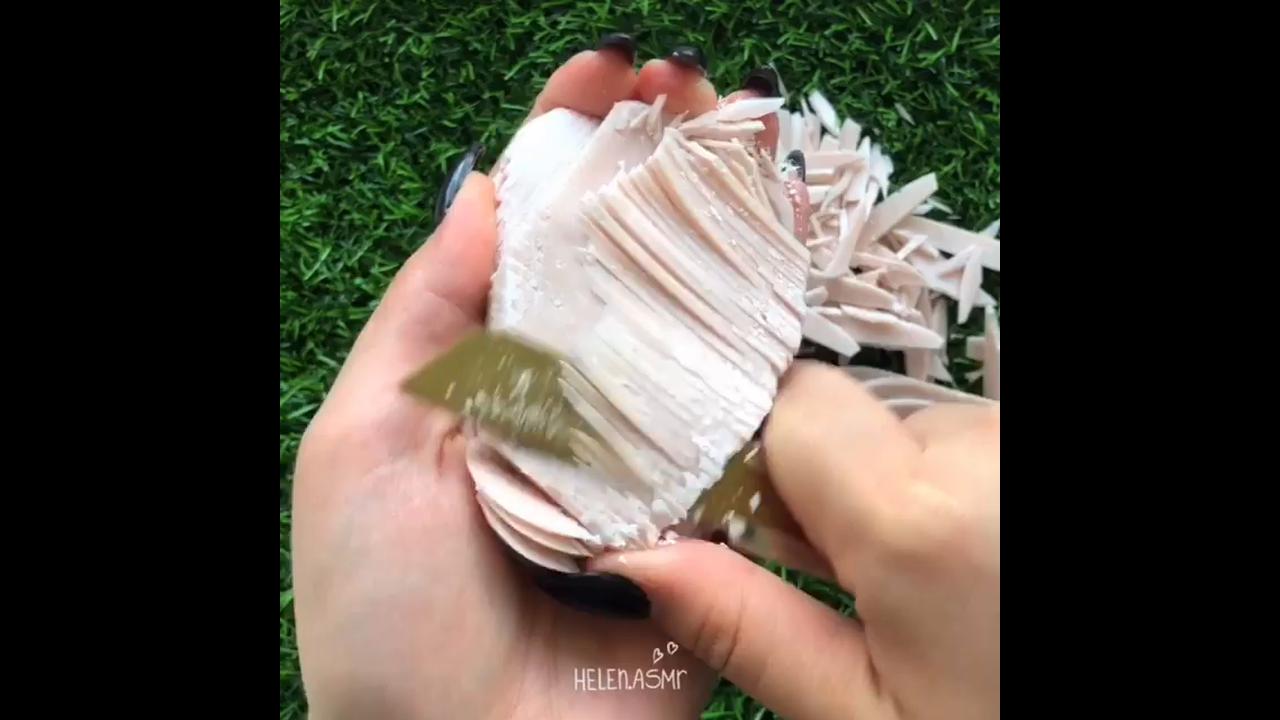 Satisfyingly Crafting Pinkish White Bar Soap