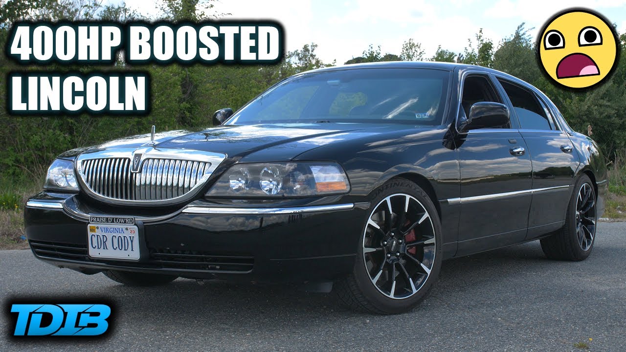 A 400HP supercharged Lincoln Town Car is grandpa's tuner troll