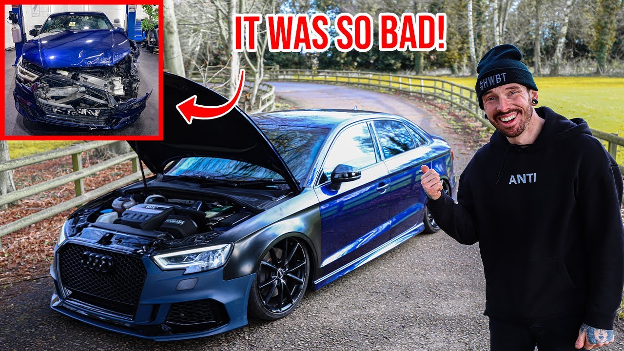 How I Fixed and Transformed a Wrecked Audi S3