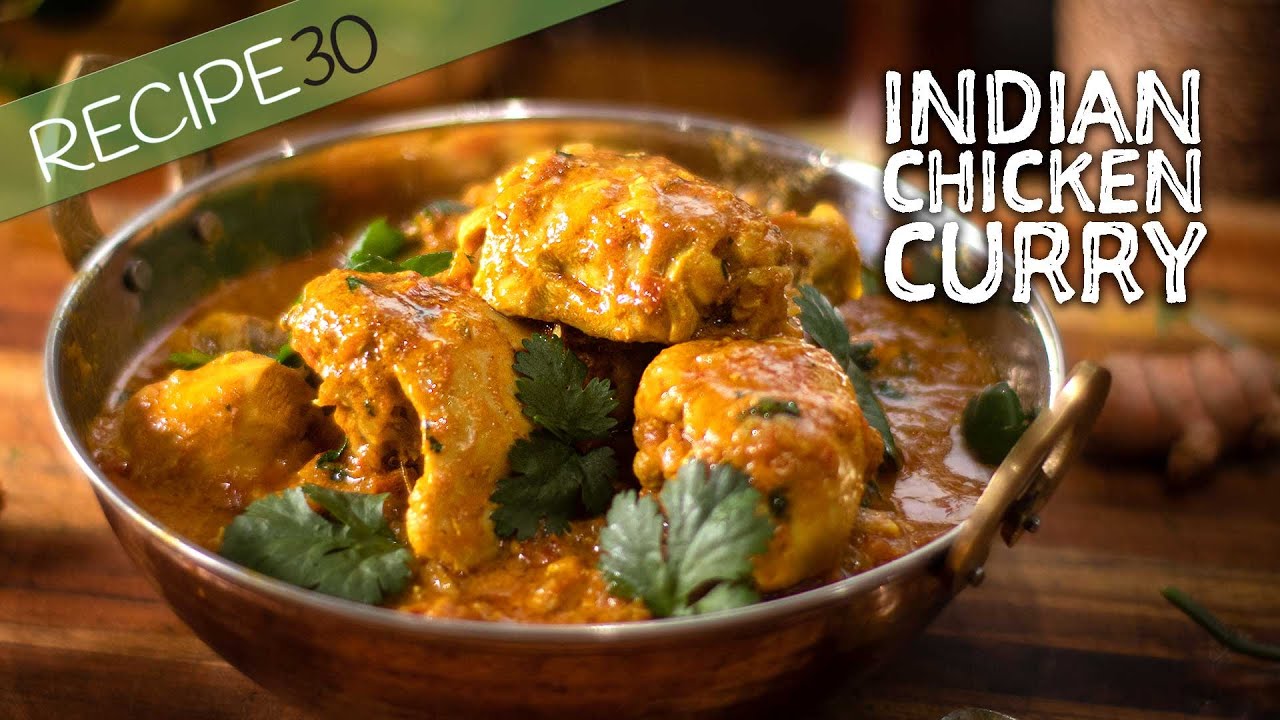 Indian chicken curry - murgh kari