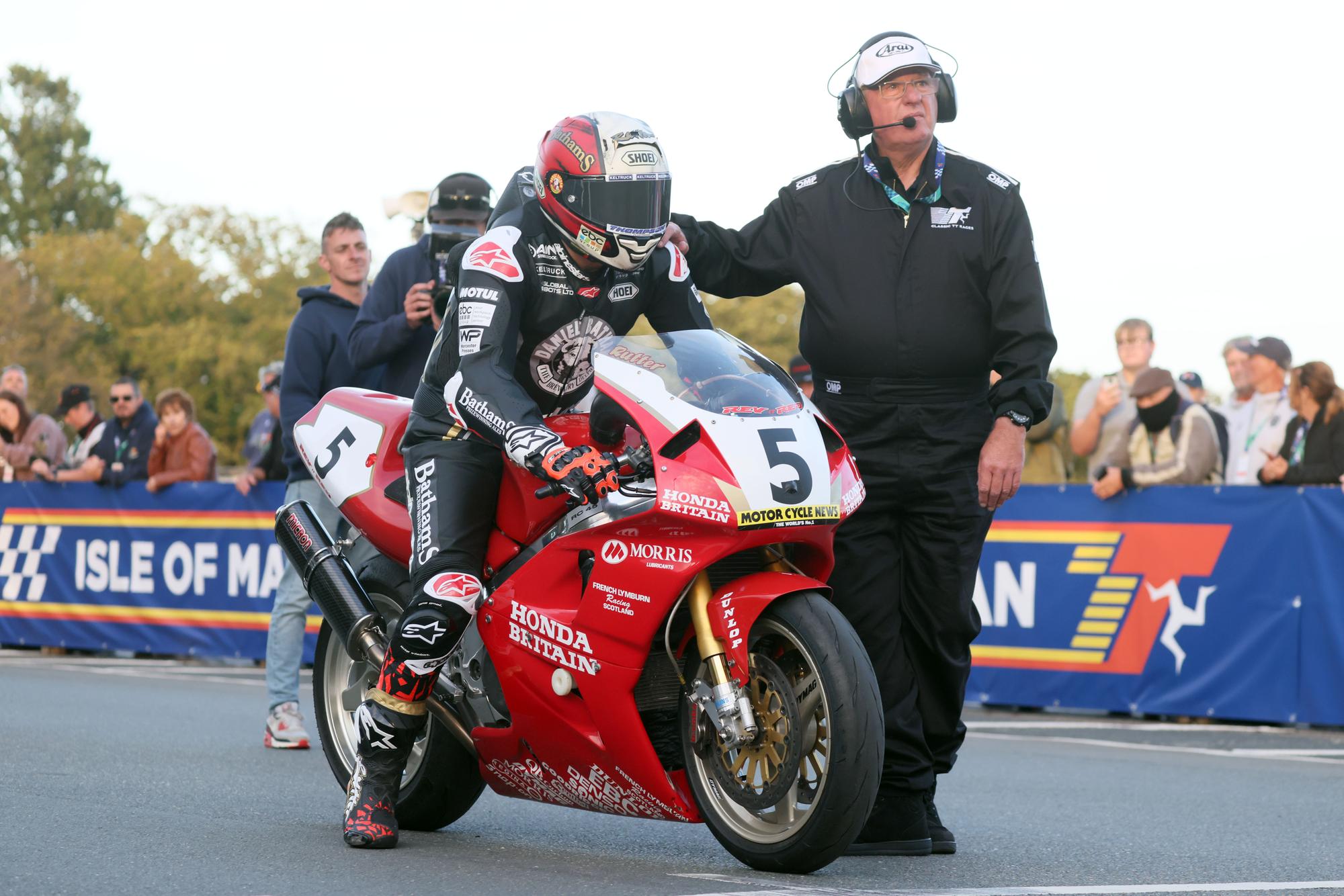 Michael Rutter returns almost three months after crash at Isle of Man TT