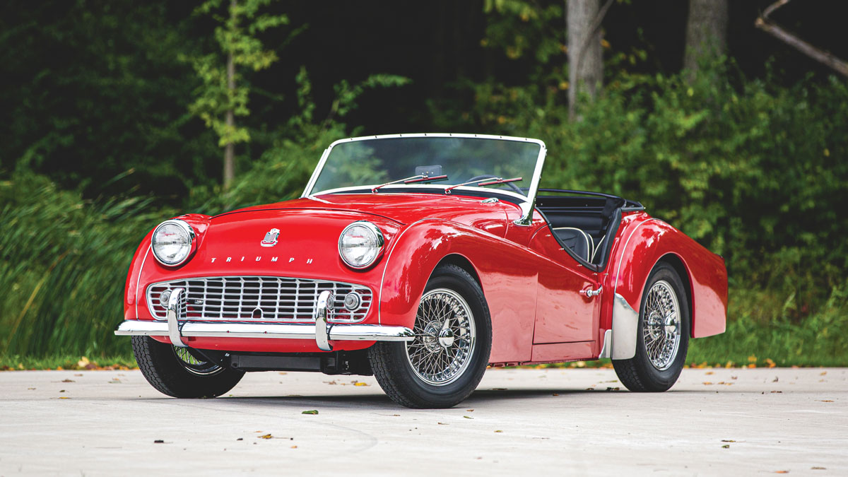 A 1960 Triumph TR3A in Photos