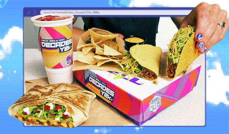 Taco Bell bringing back 5 items from the 2000s in Decades Y2K menu ...