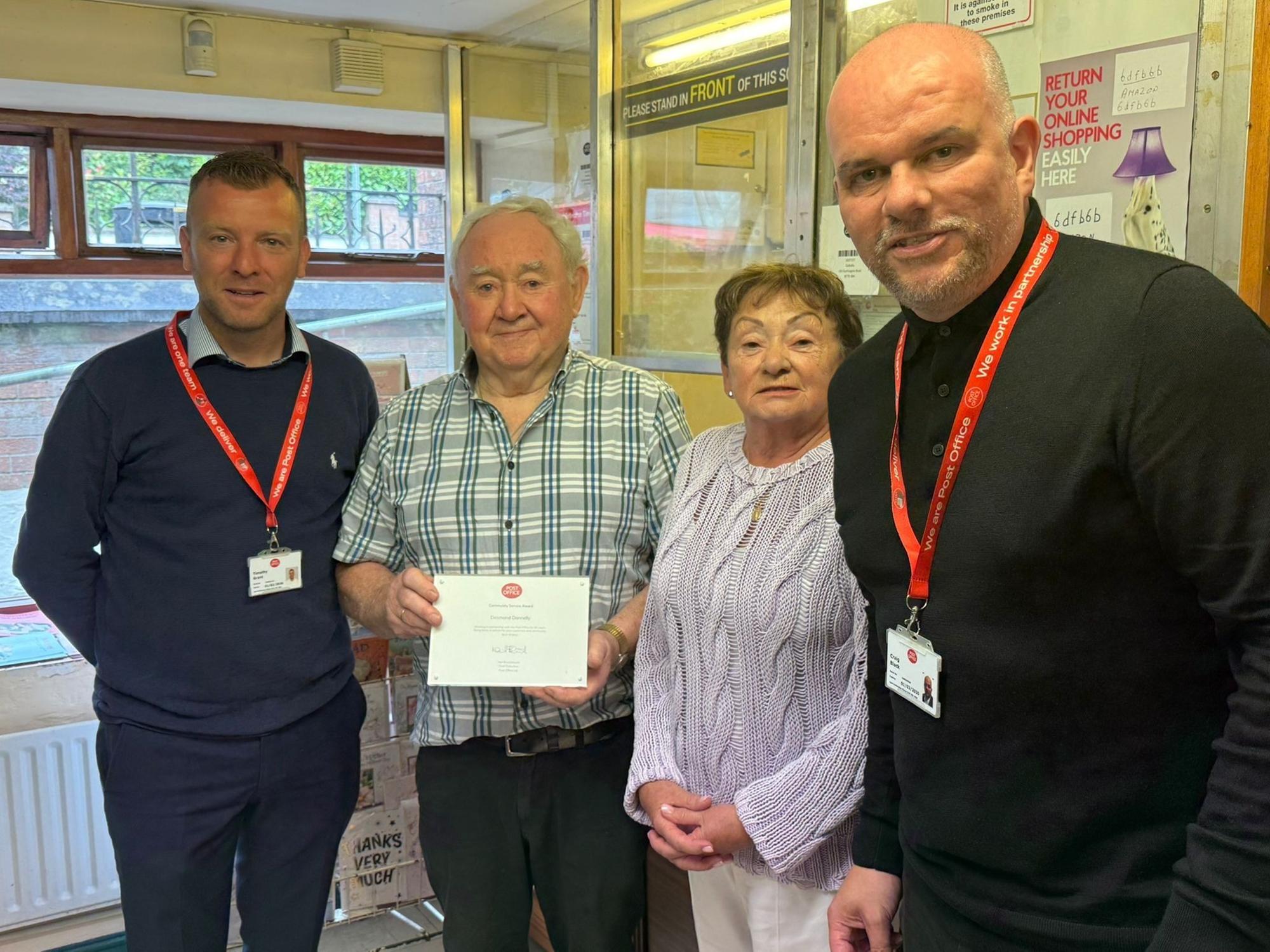 UK’S longest family-run post office marks 175th anniversary and 40th ...