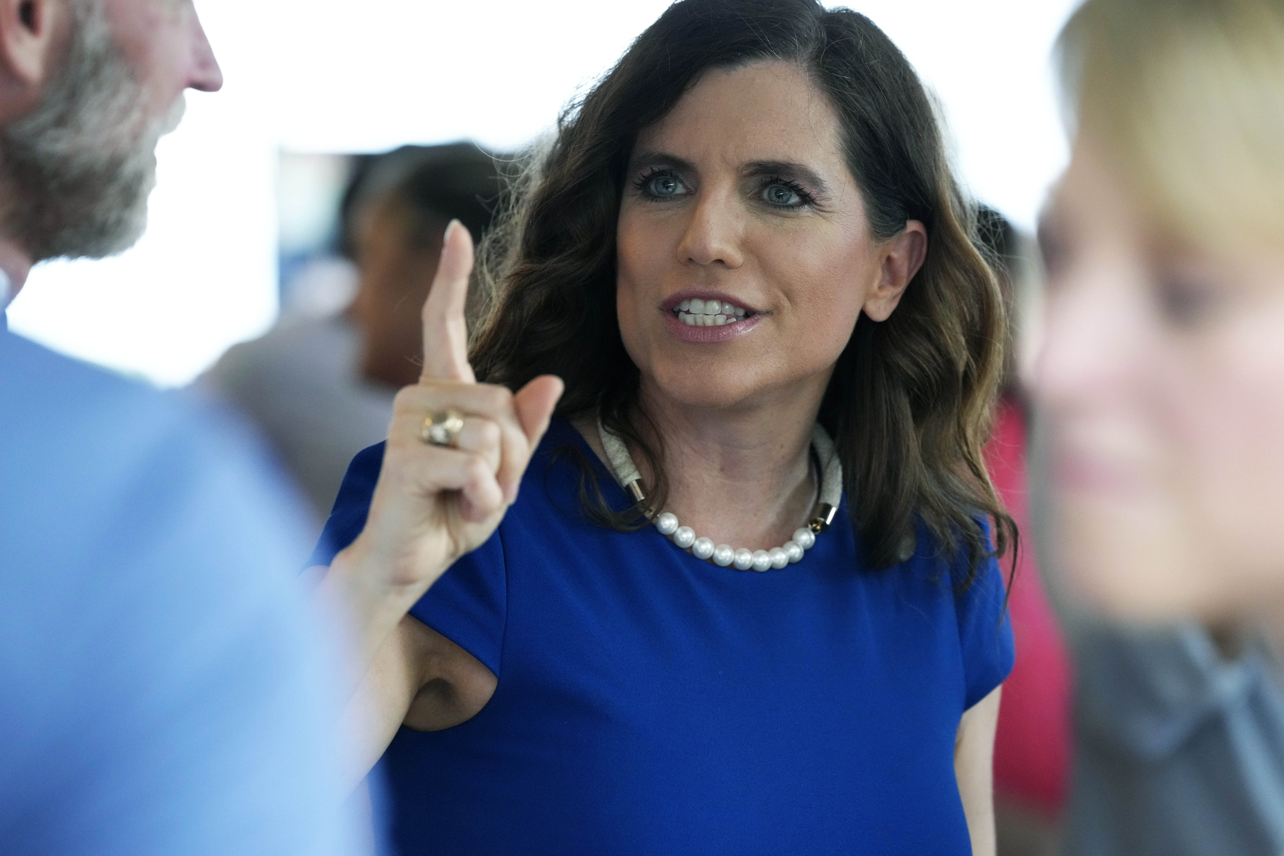 Nancy Mace called 'trash human being' during handshake at town hall