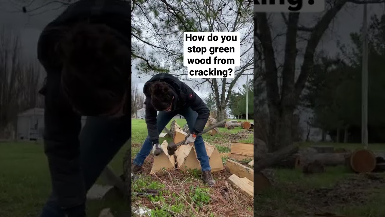 Why your green wood cracks and how to fix it