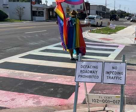 'Defacing Roadway Prohibited' signs pop up at former Pulse memorial ...
