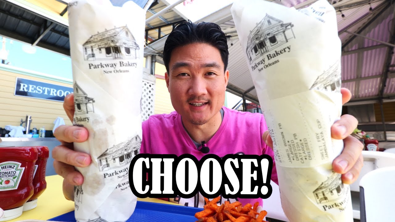 Eating the best po' boys in New Orleans