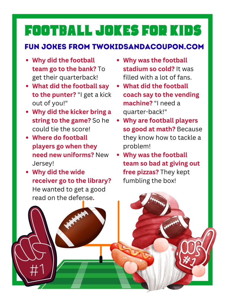 Score Laughs With These Fun Football Jokes for Kids