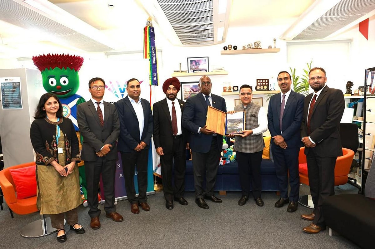 India submits 2030 CWG Games formal bid in London with Amdavad as host city