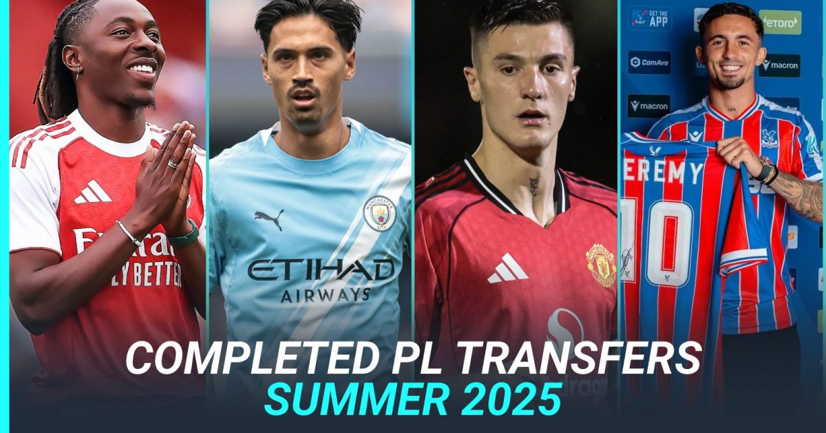 Every Premier League transfer confirmed in the summer of 2025