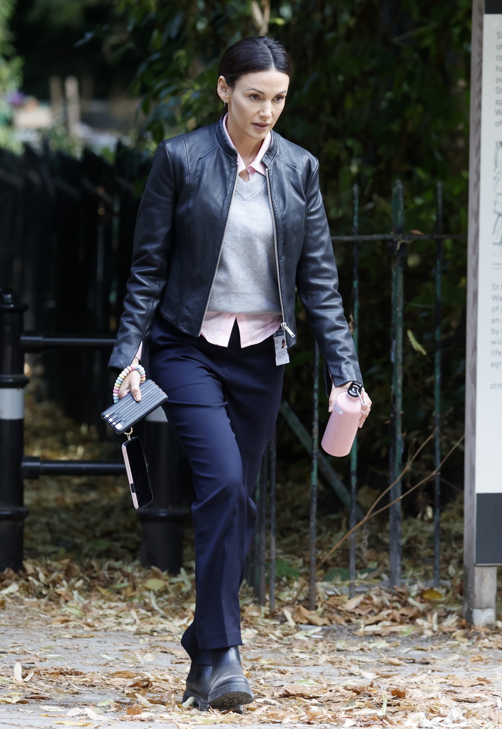 Michelle Keegan back filming ITV thriller after baby