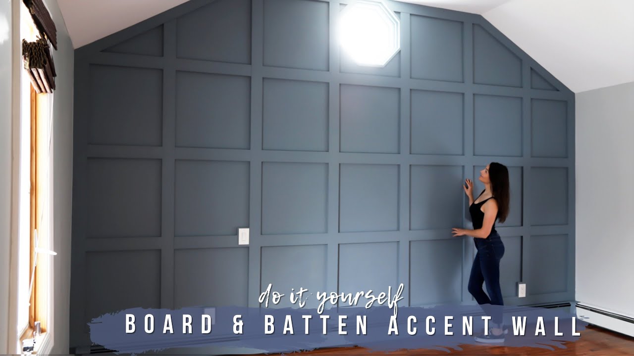 Dream bedroom makeover: DIY board and batten wall