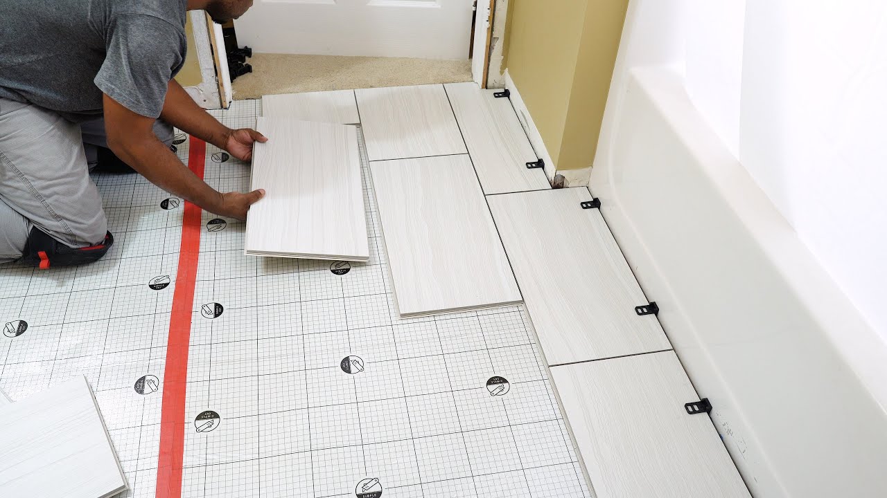 Install QuicTile like a pro – easy DIY porcelain tiles