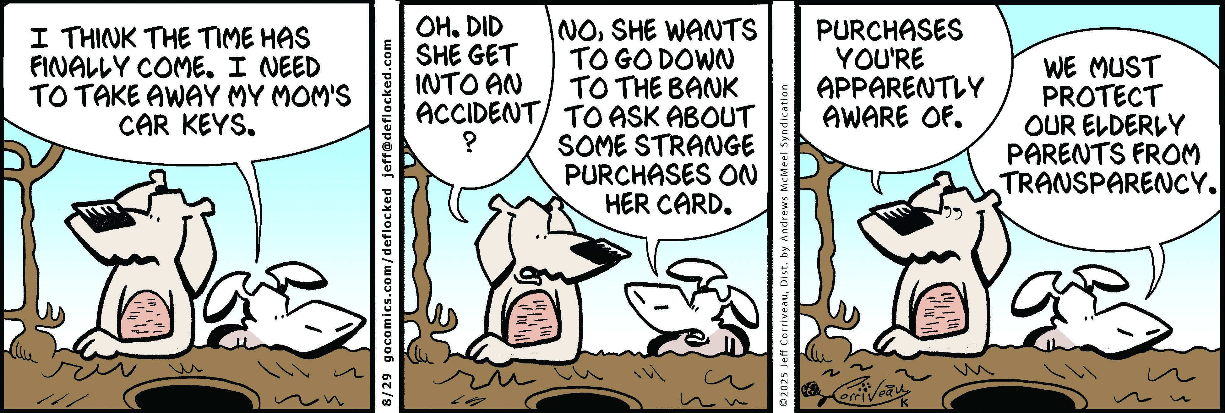 DeFlocked by Jeff Corriveau