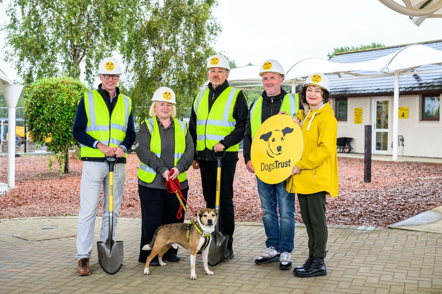 Exciting rebuild underway at Dogs Trust West Calder