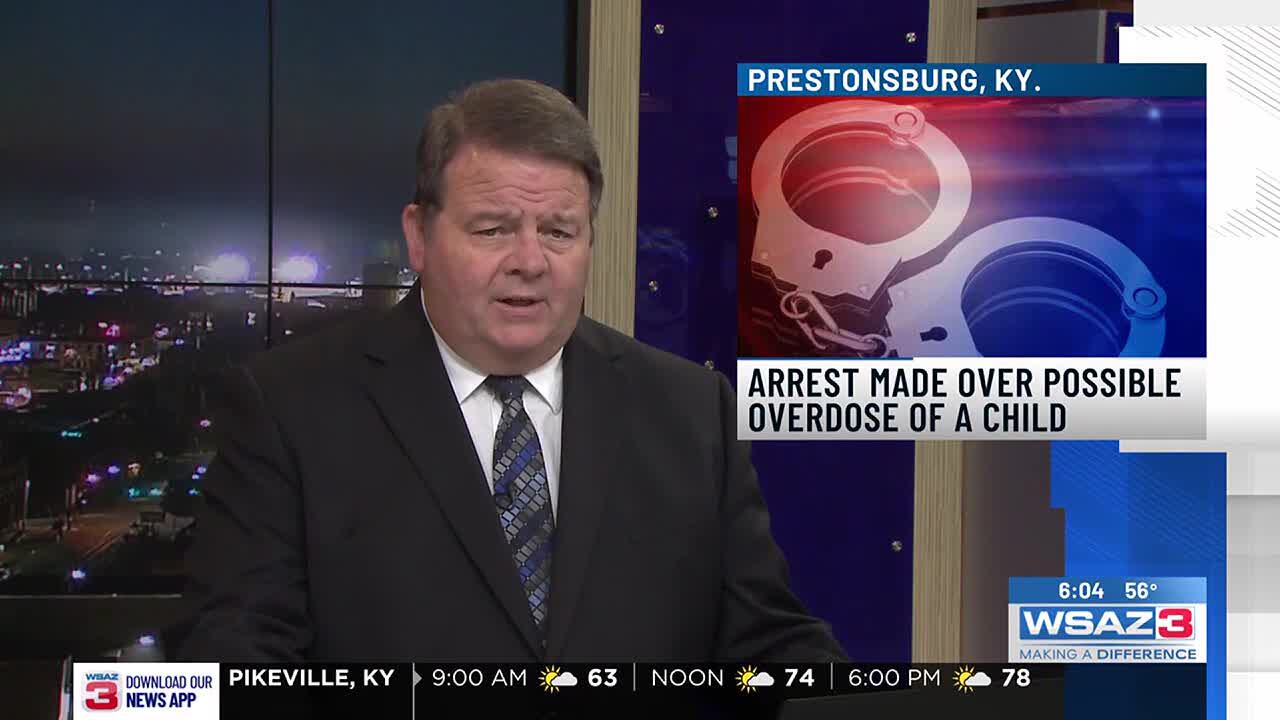 Woman arrested after possible child overdose