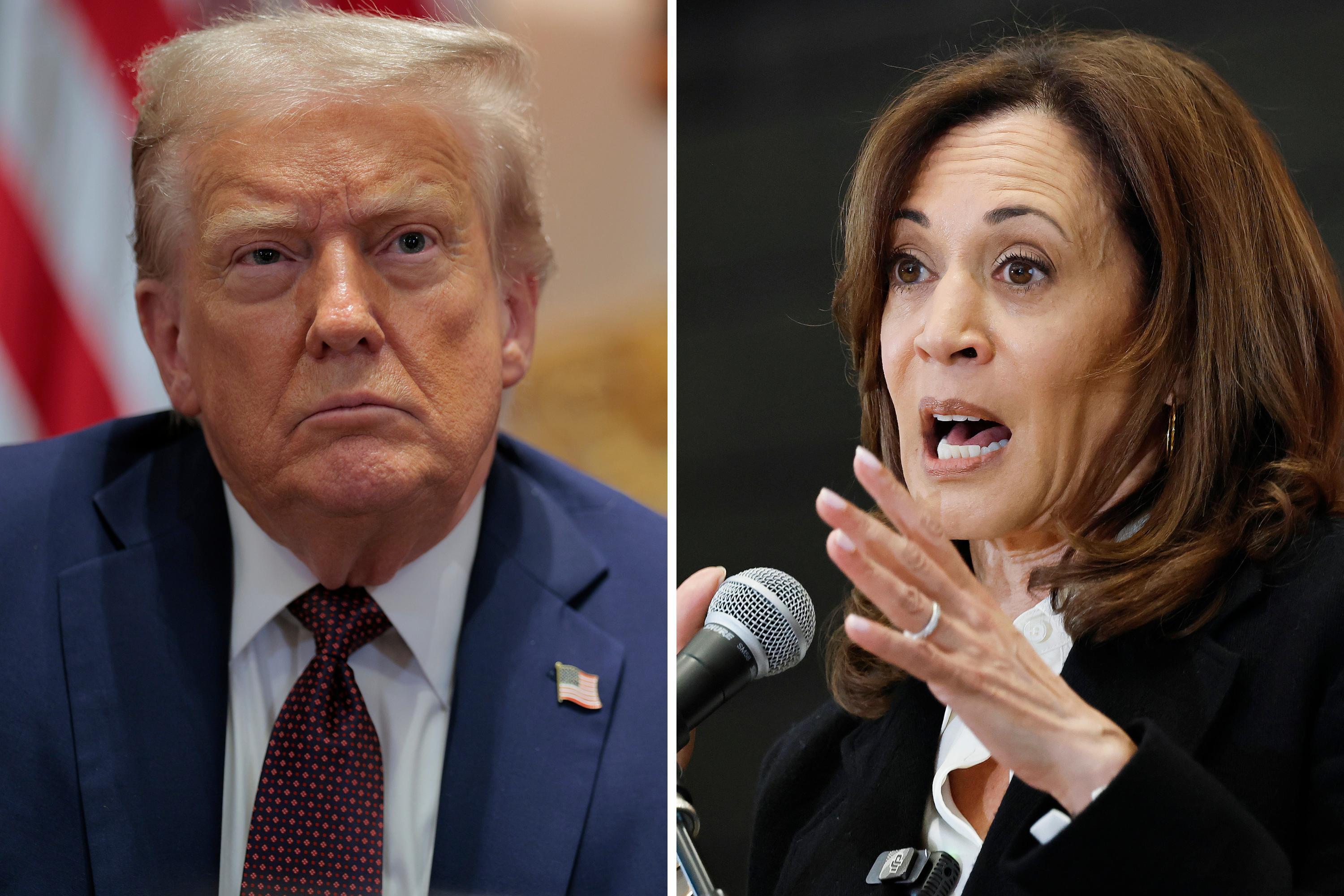 Trump revokes Harris' Secret Service protection