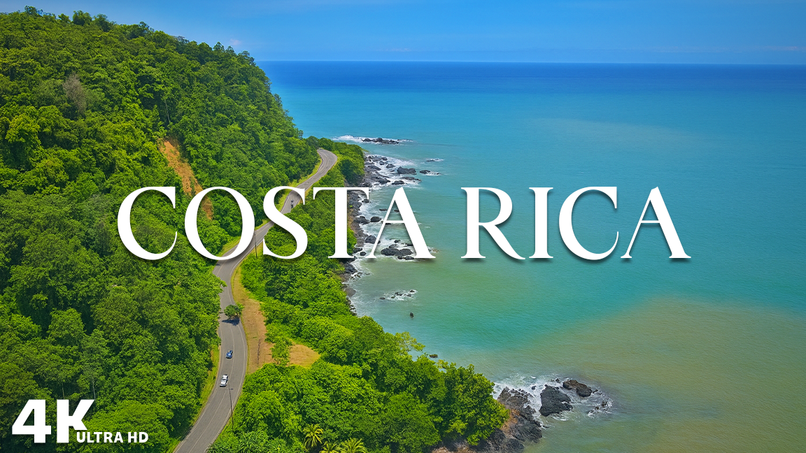 Así es la naturaleza de Costa Rica en 4K