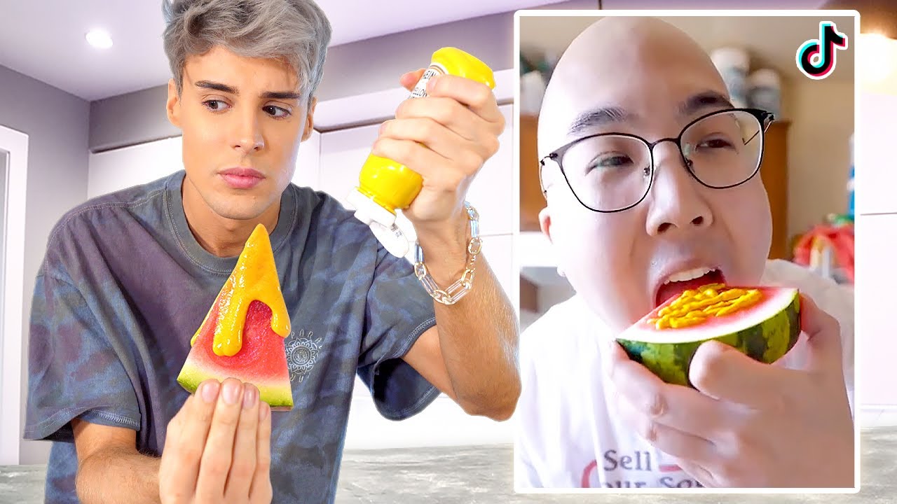 Trying bizarre social media food combinations that sound too weird to work