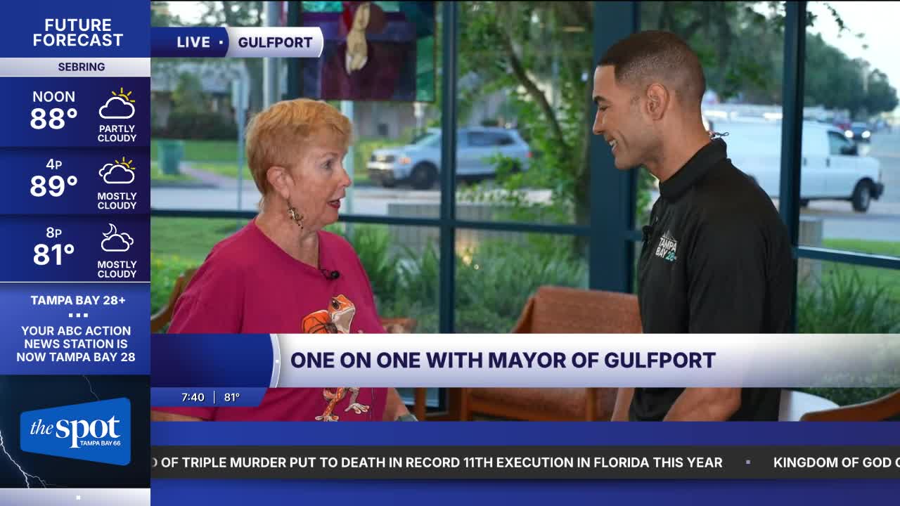 Andrew Kinsey interviews Mayor of Gulfport