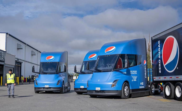 PepsiCo Charges Ahead With Battery-Electric Big Rigs
