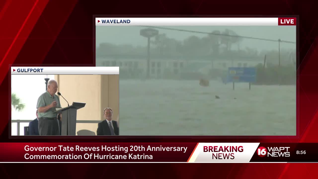 Former Gov. Haley Barbour remembers Hurricane Katrina