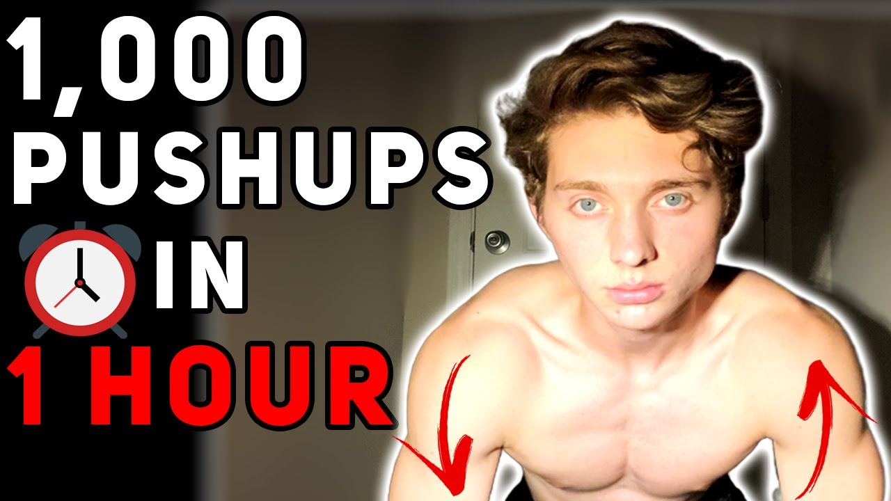 1000 PUSH-UPS IN 1 HOUR CHALLENGE