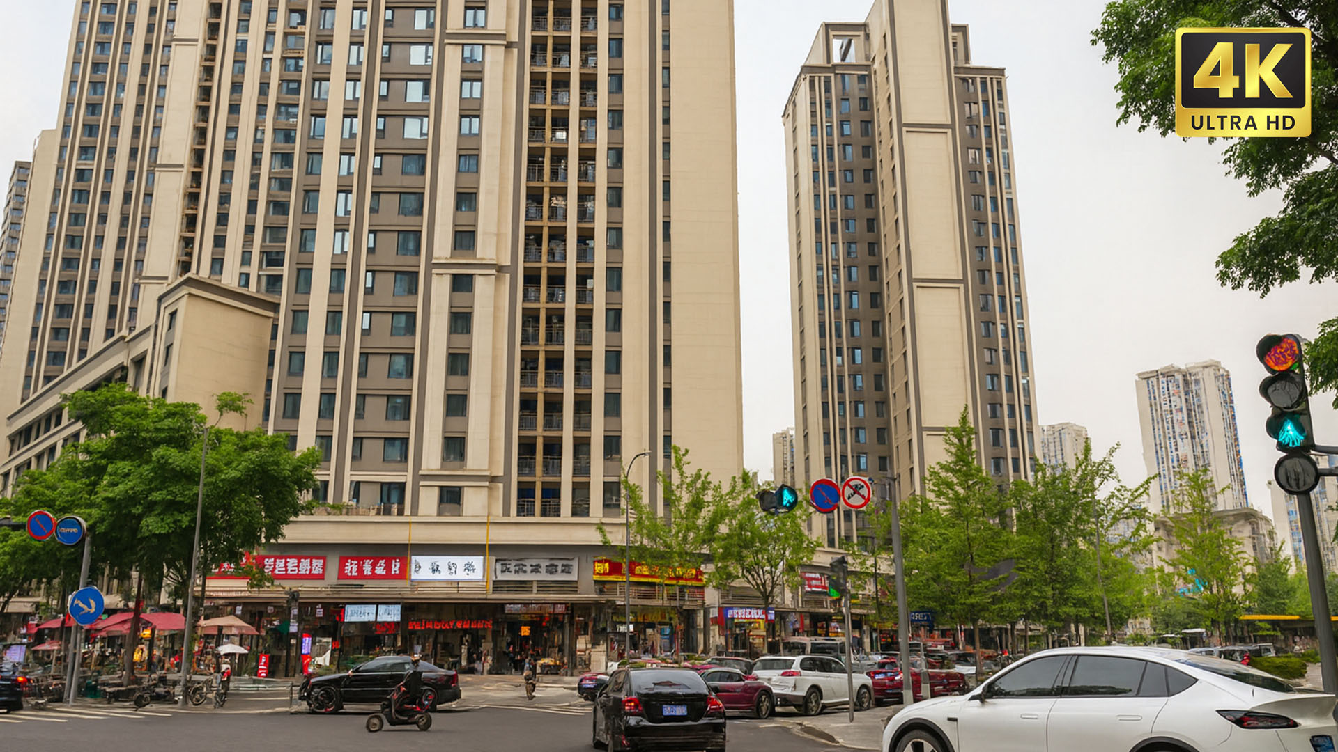 Recorrido por el Tianfu CBD de Chengdu en 4K: La ciudad moderna de China