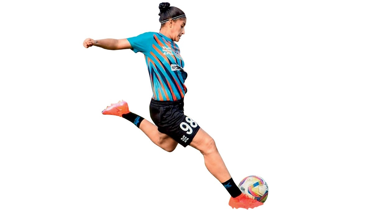 Footballer Harshika Jain | Kicking past borders