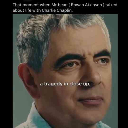 Mr Bean Talks About Life With Charlie Chaplin