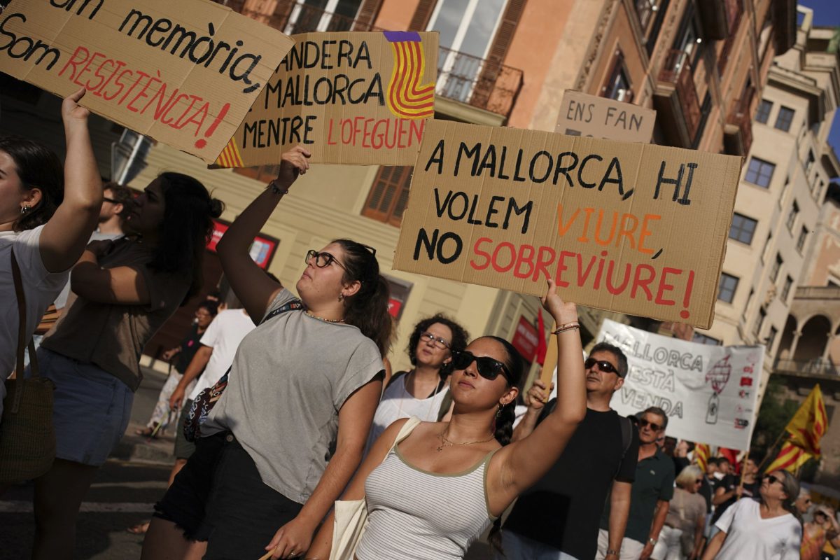 ‘We do not want you’ – Mallorcans call for foreigners to leave popular ...