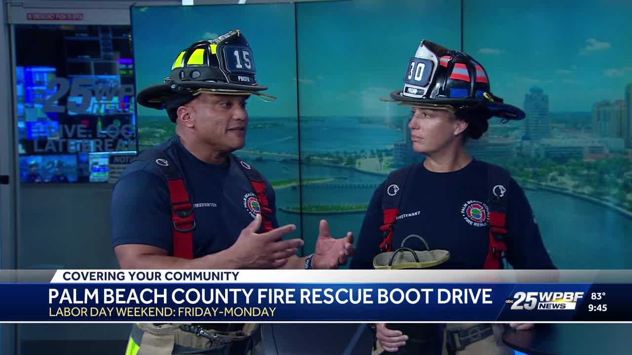 Fire rescue annual boot drive for muscular dystrophy