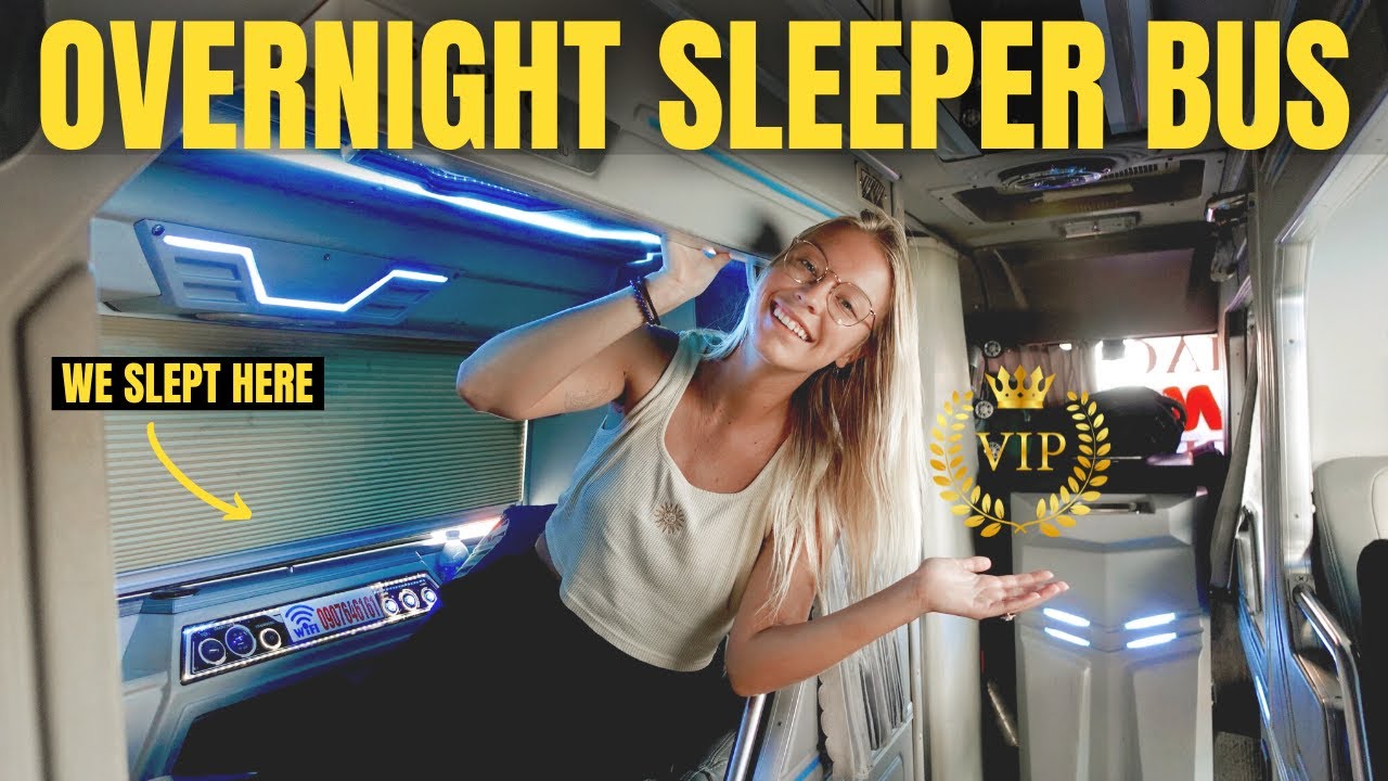 Overnight VIP Sleeper Bus in Vietnam Travel