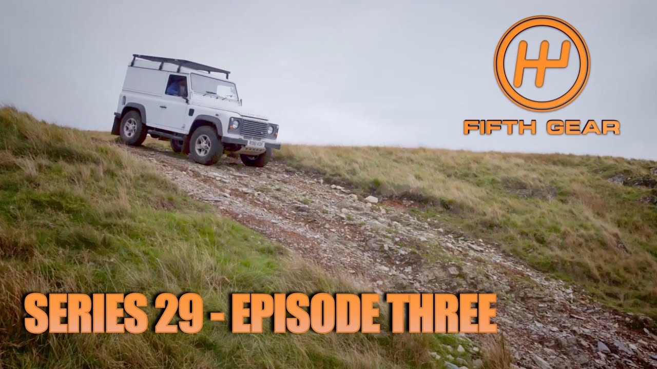 Diesel Defender vs Electric Defender: Fifth Gear Off-Road Showdown