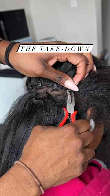 Satisfying Hair Extension Application You Need to See