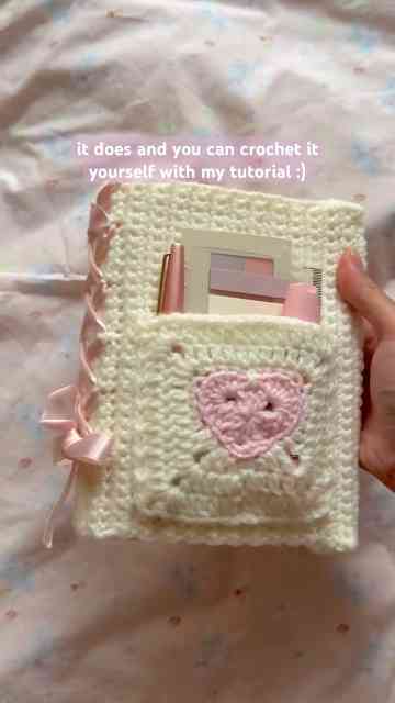 Creating a Cute Crochet Book Cover – Step by Step